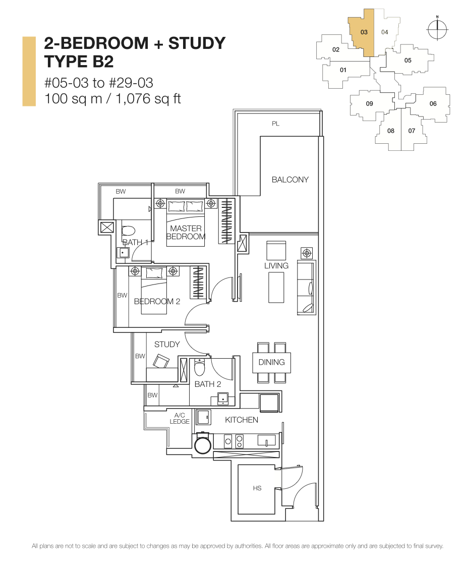 Cityscape @ FarrerPark Launching Soon! - 101 Mergui Road: Floor Plans