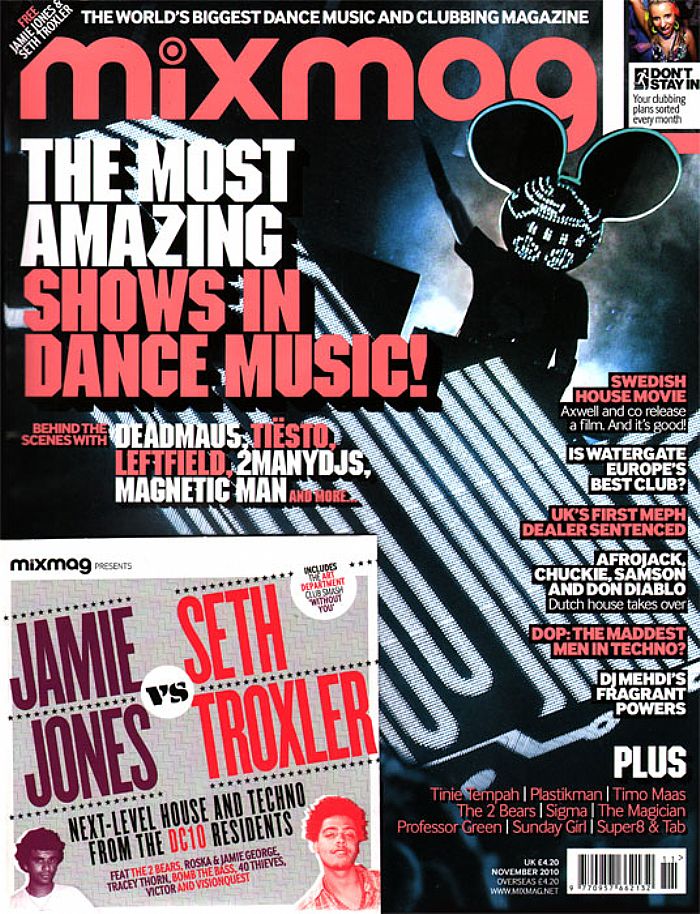 Emma's media: Magazine analysis-Mixmag magazine