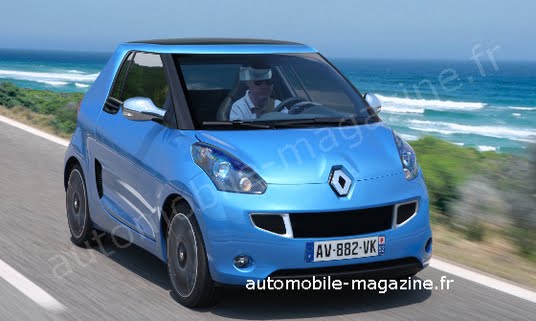 Car Designs: Renault Smart. First info