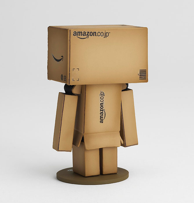 Disney Anime Toys - DAT: Revoltech Danbo Mini Amazon Box Version Figure