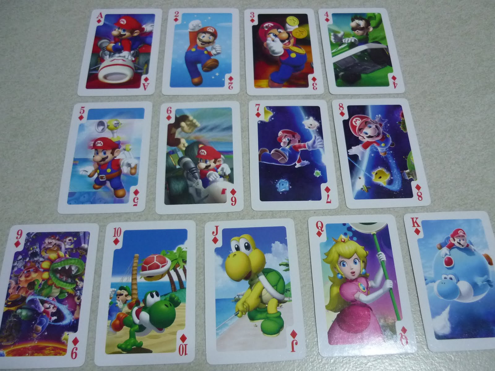 Disney Anime Toys - DAT: Super Mario Poker Cards