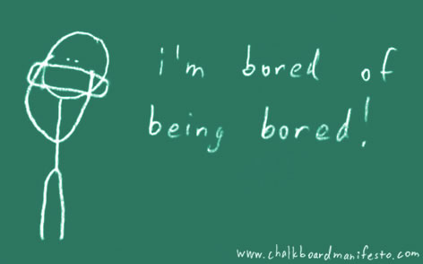 On the Verge: i am so bored