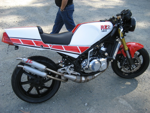 Reader Ride Carry Over From The 2- Stroke Blog. Outrageous RZ350 Custom