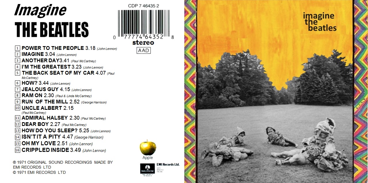 Unreleased Beatles' 70s Records: Imagine (1971)