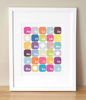 Dwelling on the Positive: Alphabet posters