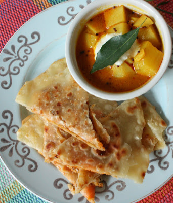 Cherry on a Cake: POTATO ROTI