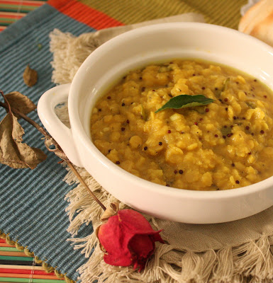 Cherry on a Cake: A GOLDEN DHALL CURRY