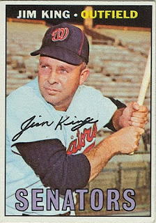 1967 Topps Baseball: Final Card: Jim King