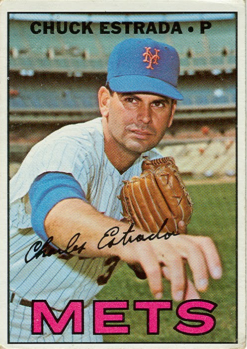 1967 Topps Baseball: Final Card: Chuck Estrada
