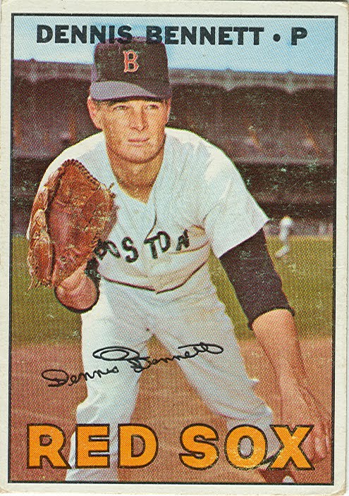 1967 Topps Baseball: Final Card: Dennis Bennett