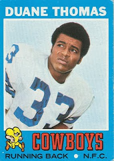 1971 Football Cards: Dallas Cowboys