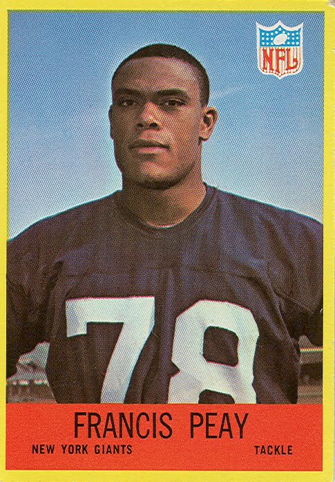 1967 Football Cards: New York Giants