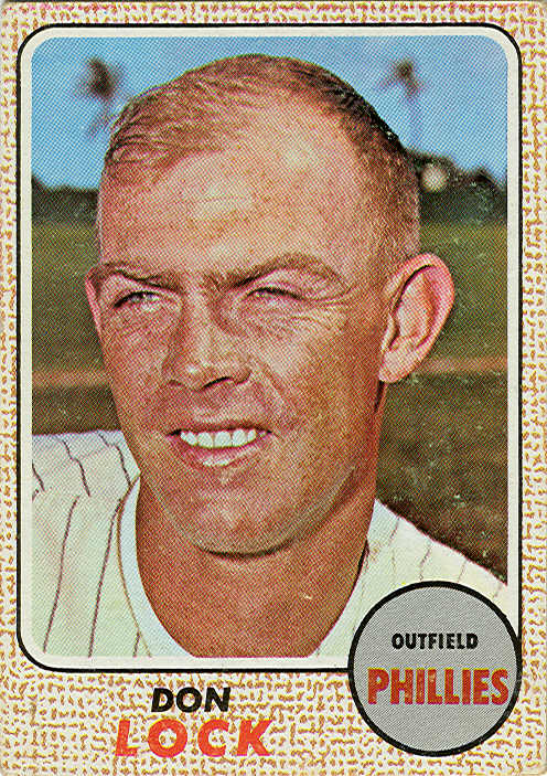 1968 Topps Baseball: Don Lock (#59)