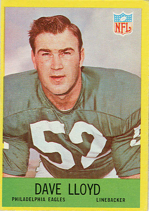1967 Football Cards: Philadelphia Eagles