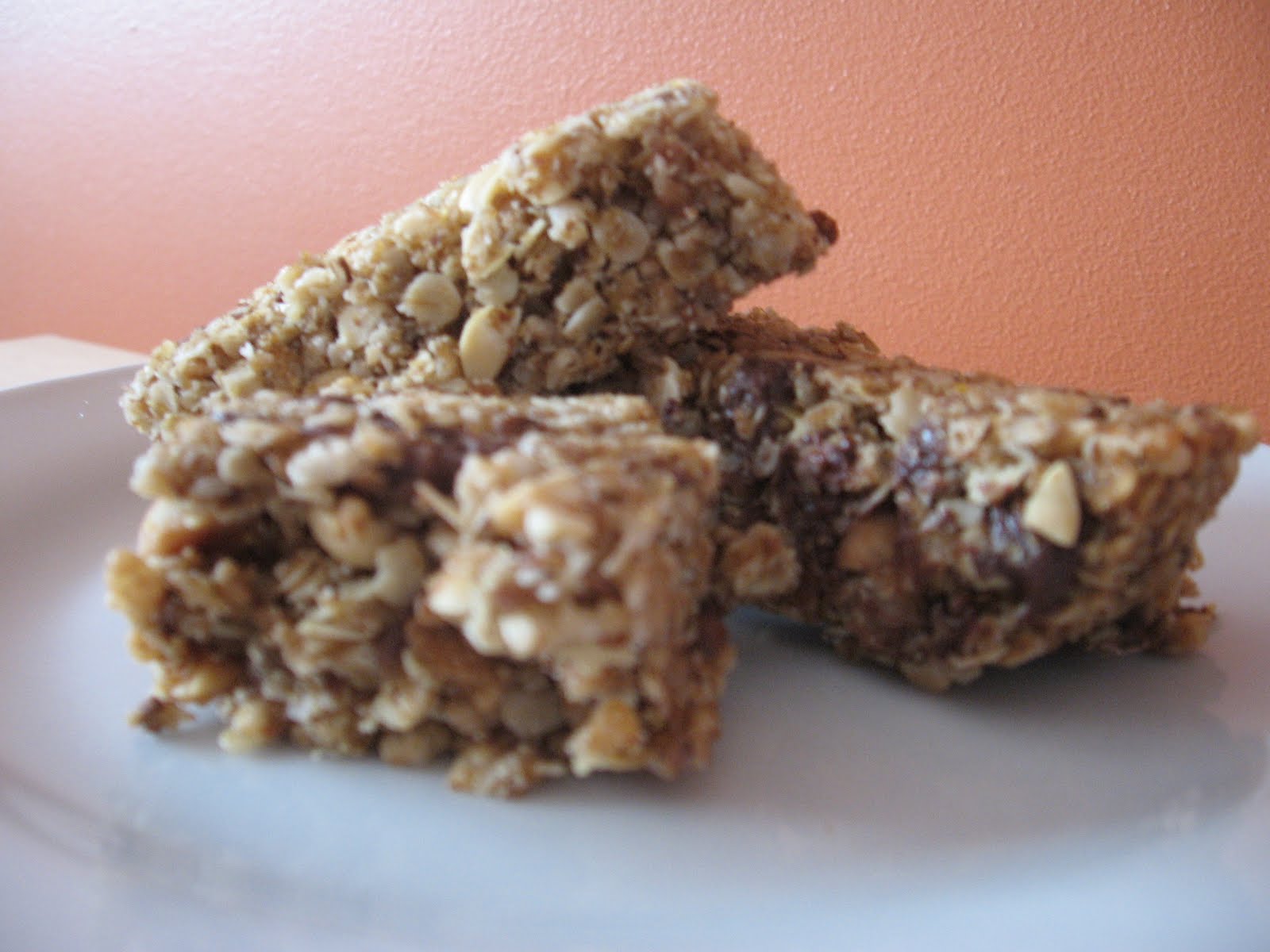 Passionnée de desserts: Barres tendres choco-miel