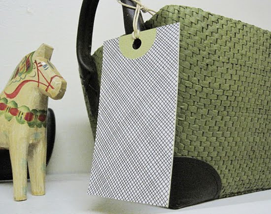 Simple Te Design Blog: DIY - bag tags