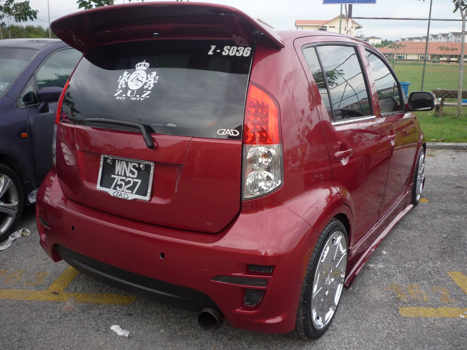 SELAMAT DATANG KE: Myvi Merah Metalik