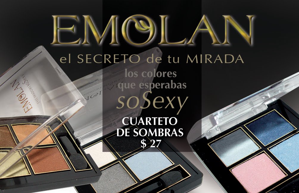 Cosmética Argentina Emolan: Cuarteto de Sombras - Emolan