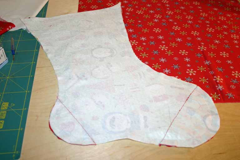 Seamzine: Season No 1. Free Sewing Pattern - Christmas Stocking