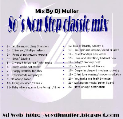 Dj Müller: El mejor mix 80s realizado por Dj Muller... y sin PC. (resubido)