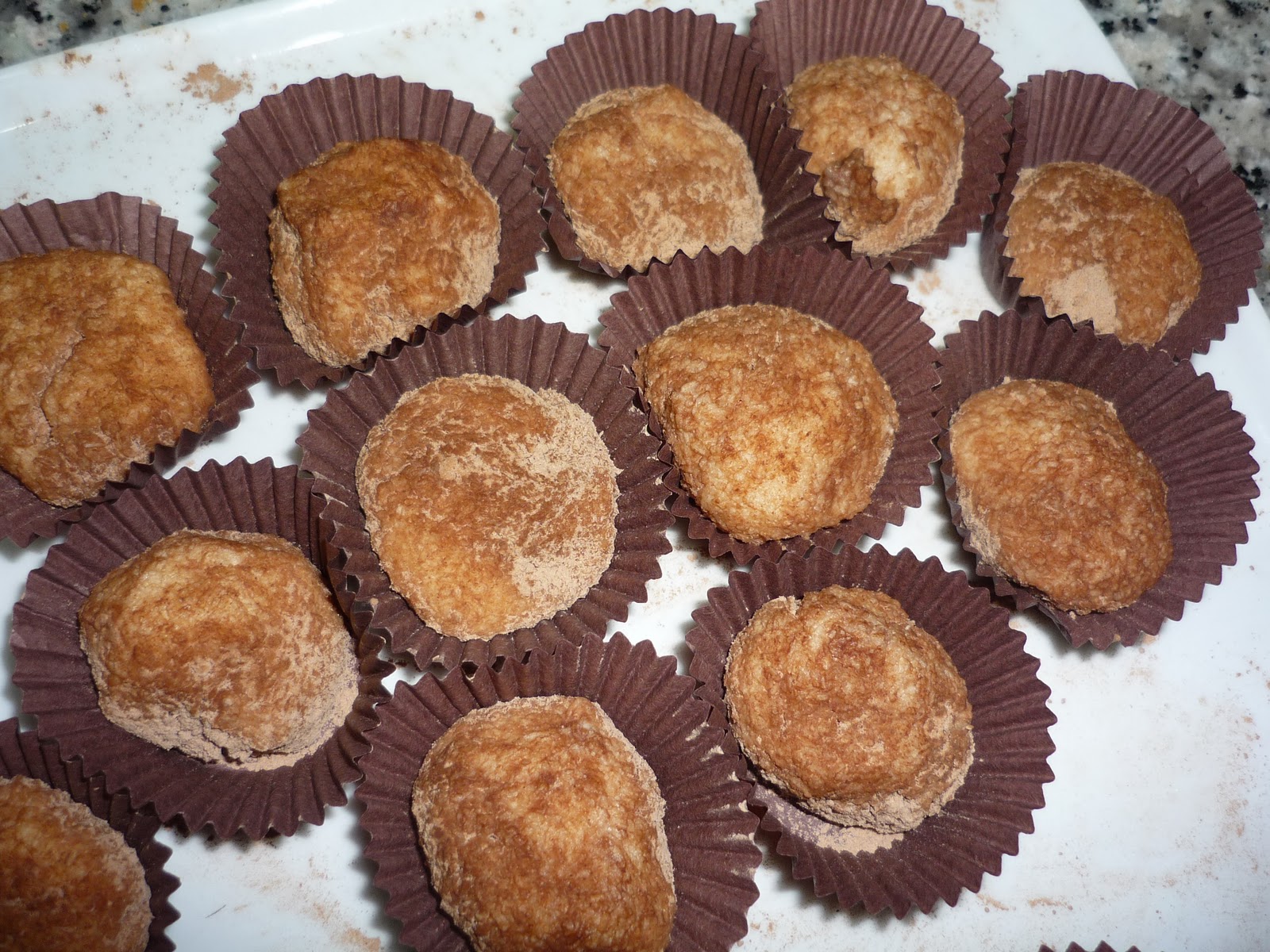 La Magia de Sonia: Mordiscos de Coco al Cacao.