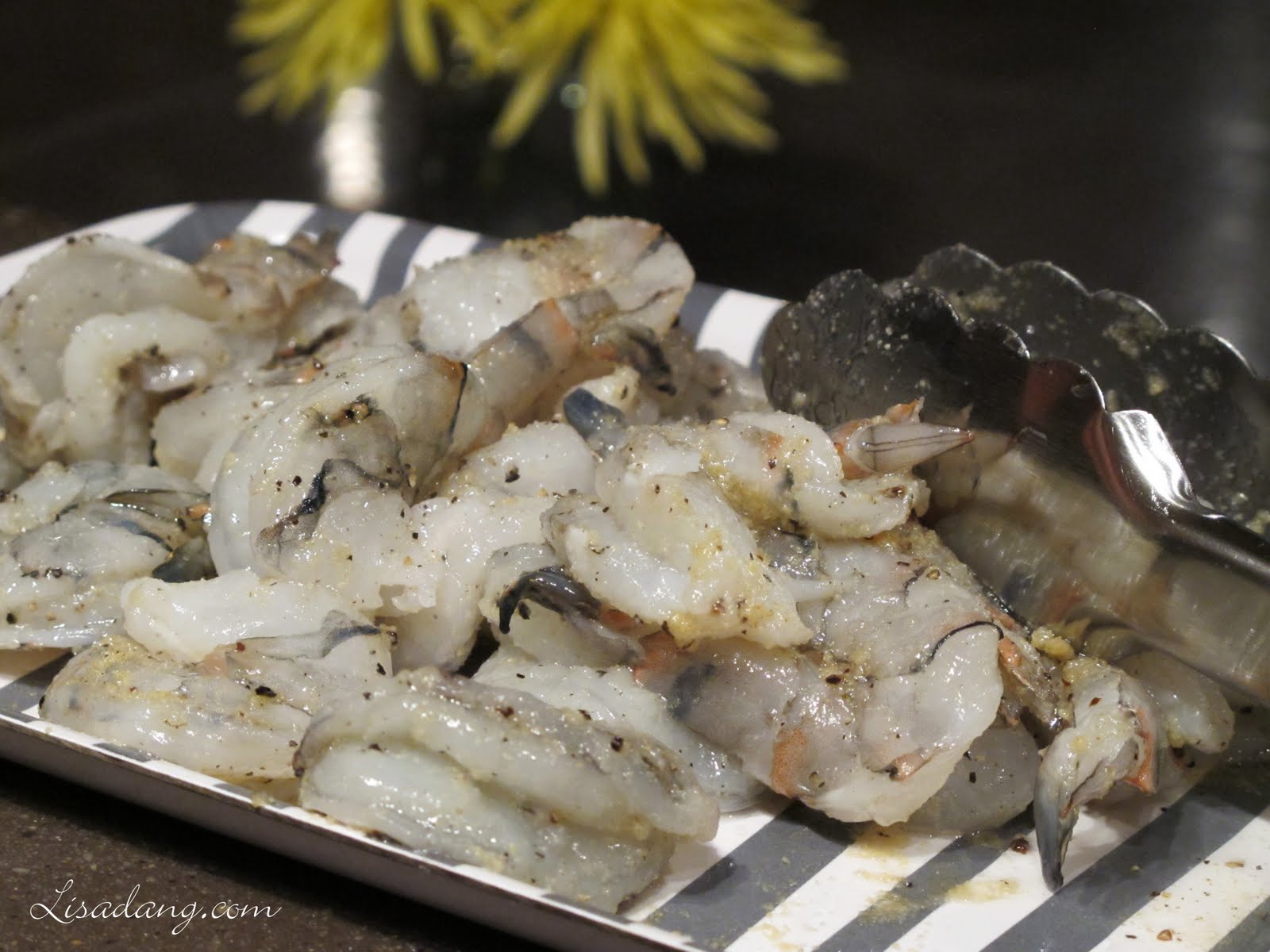 Dang It Delicious: Seared Shrimp and Scallion