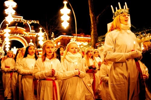 Luciadag: Santa Lucia in Danimarca ~ Danimarca per tutti