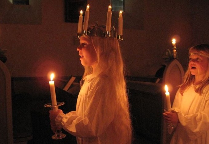 Luciadag: Santa Lucia in Danimarca ~ Danimarca per tutti