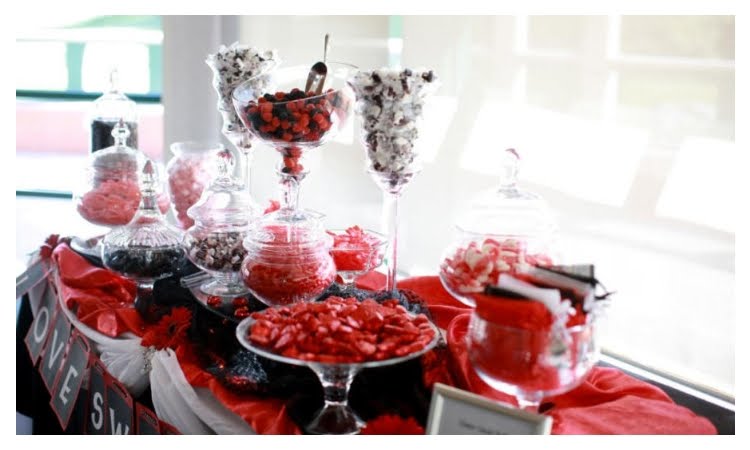 Inspired Weddings: Dessert and candy buffets: Sweet!