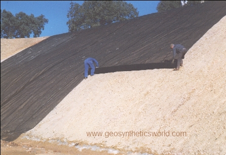 GEOSYNTHETICS WORLD: Erosion control - Slopes