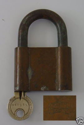 RestraintsBlog: Rare Antique ZEISS IKON Padlock