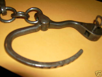 RestraintsBlog: Adam's Handcuffs - OLD VINTAGE HANDCUFFS CIVIL WAR ERA-1862