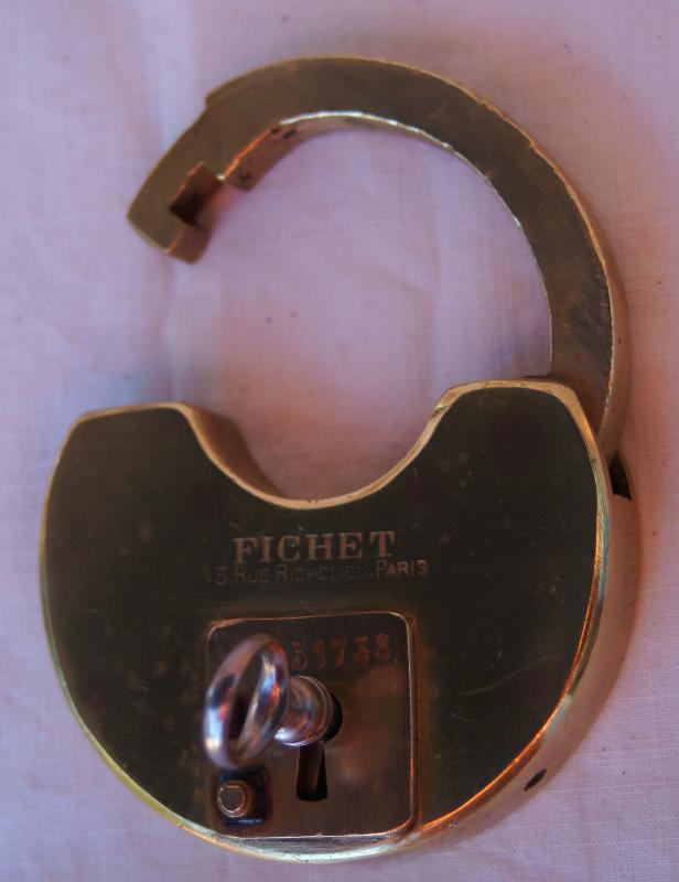 RestraintsBlog: FICHET PARIS PADLOCK