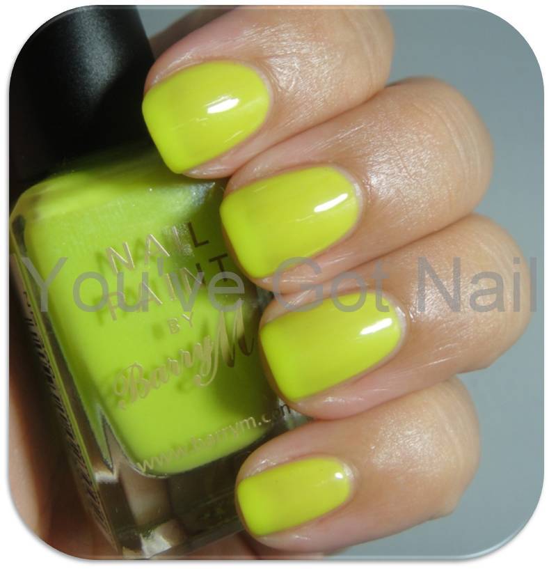 You've Got Nail: Barry M - Yellow Green