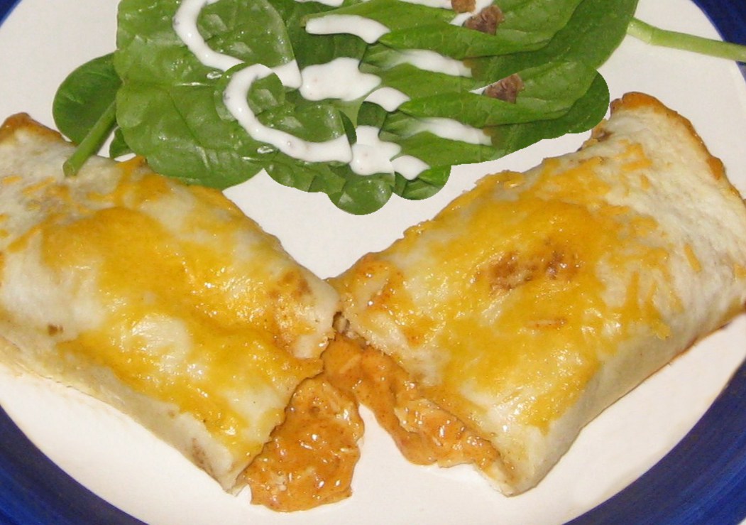 Kammy's Korner: Cheesy turkey baked burritos