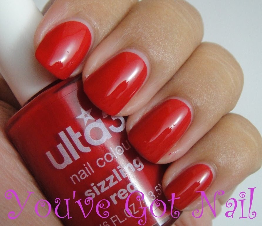 You've Got Nail: Ulta3 - Sizzling Red