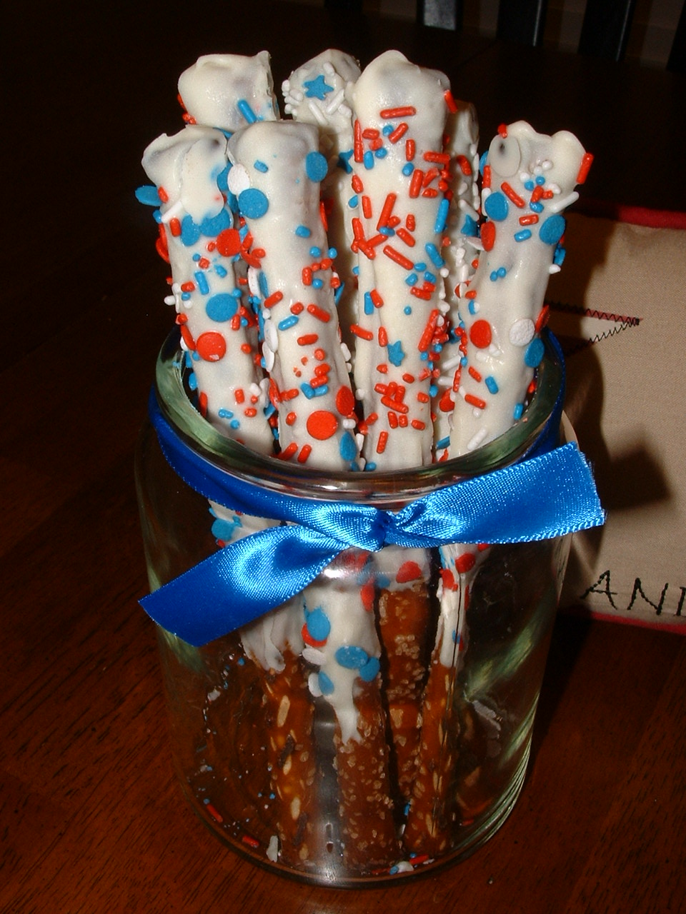 Simply Red: Pretzel Rod Sparklers