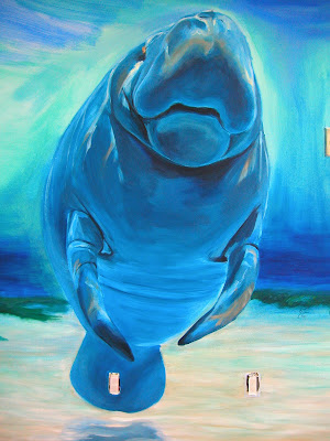 Murals of Palm Beach and Jupiter: Manatees