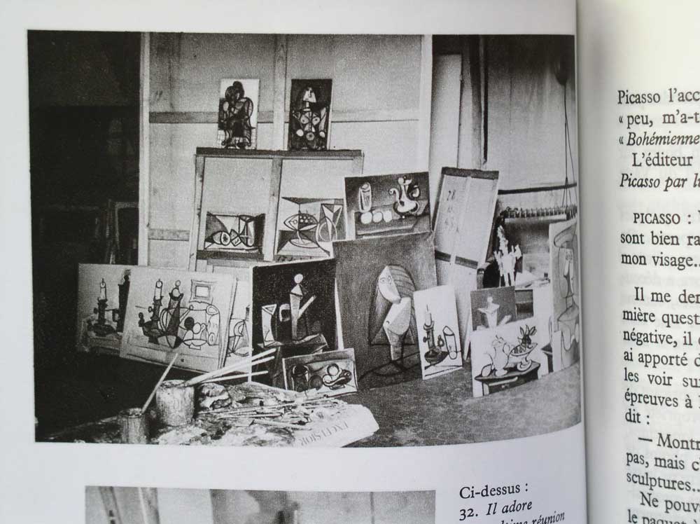 My French Easel: How Picasso showed his works in the studio