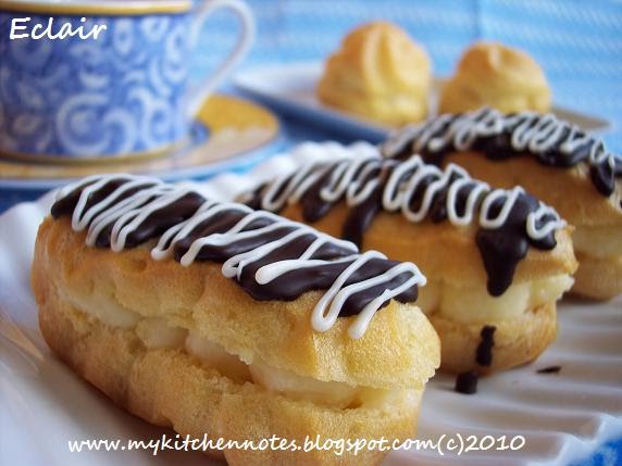 my kitchen notes: Soes & Eclair