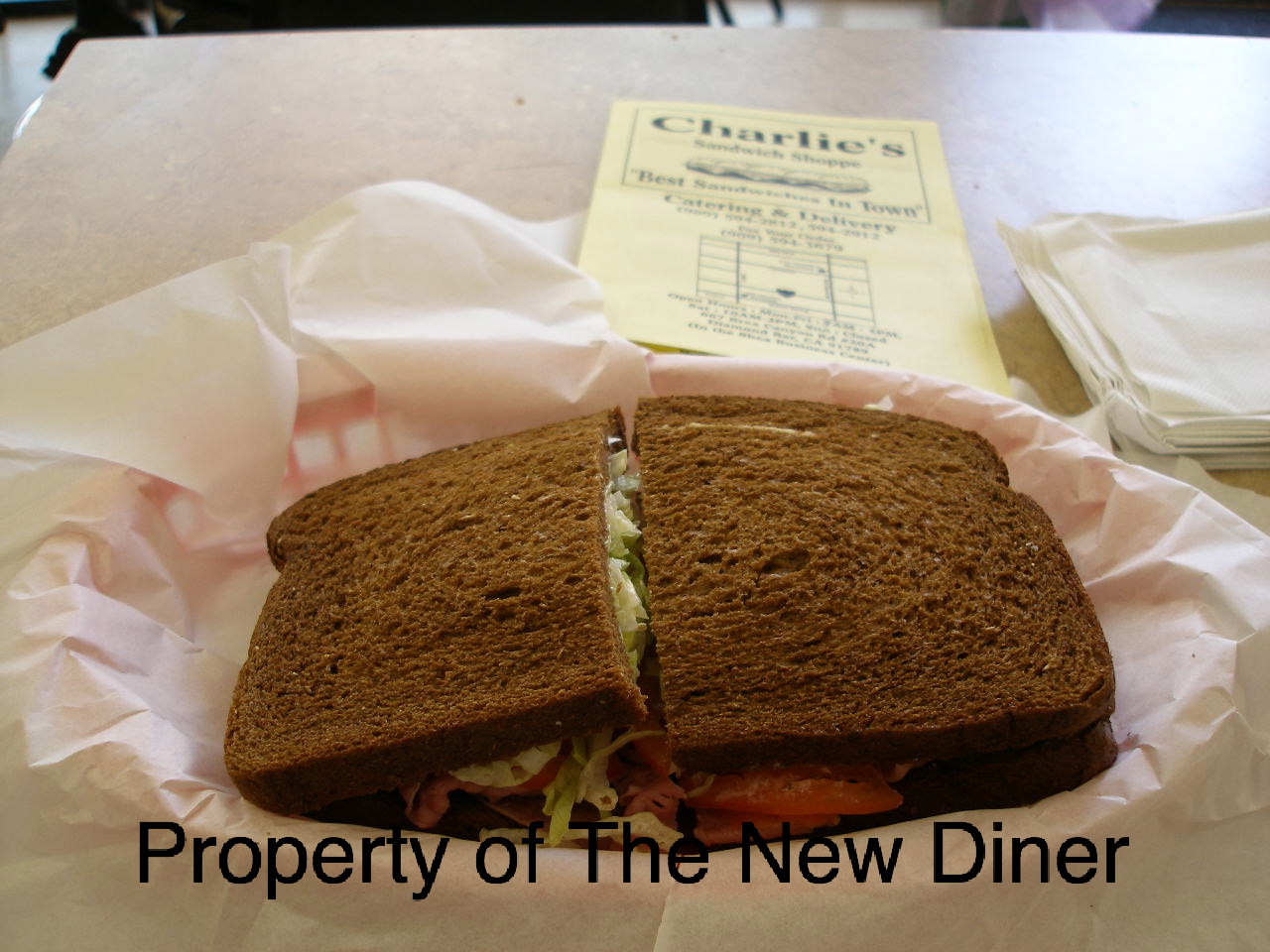 The New Diner: Charlie's Sandwich Shoppe
