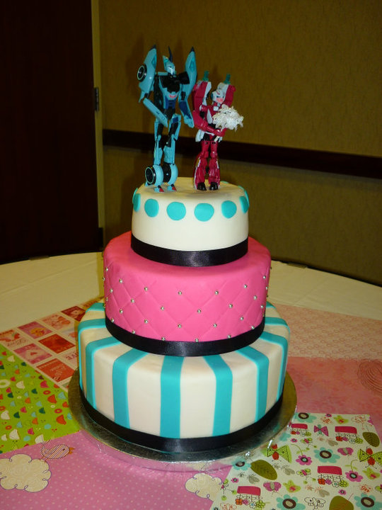 All Things Sweet: Transformer Wedding Cake