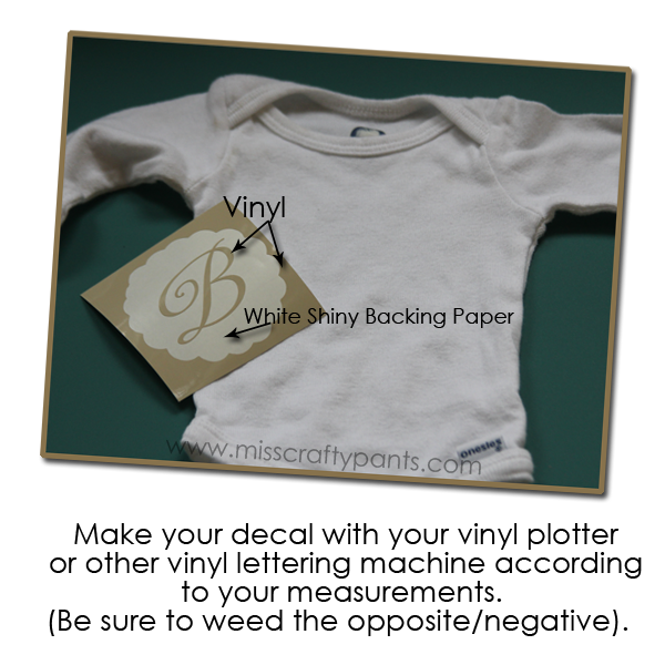 Miss Crafty Pants: Vinyl Lettering Stencil Tutorial