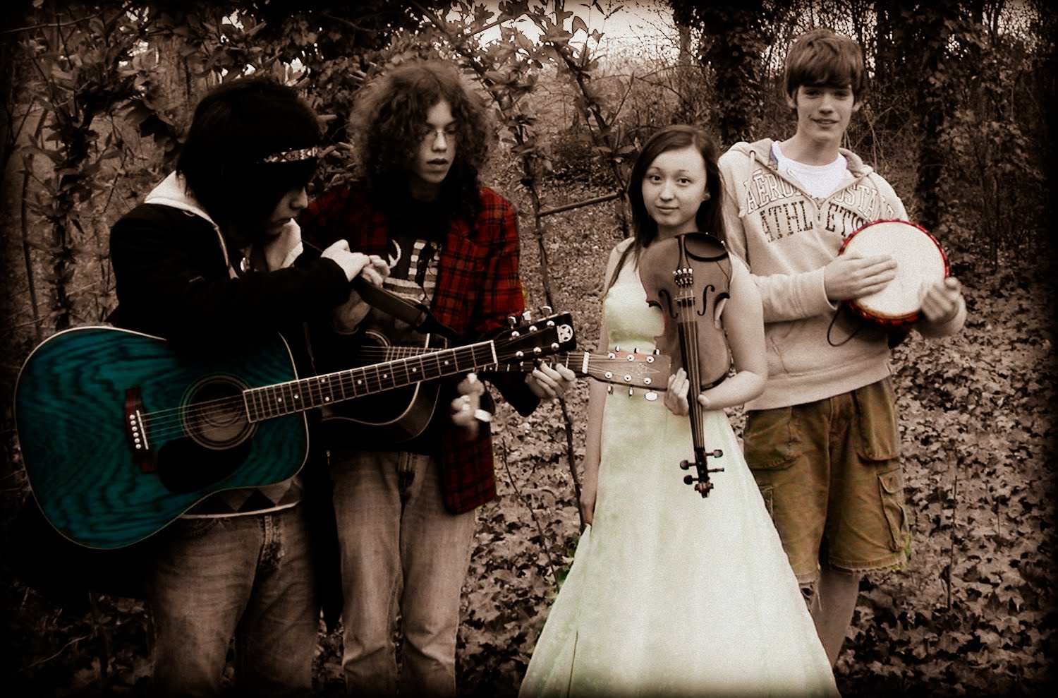 SmallWorld: Wordless Wednesday: Band Photo Session, Take 2