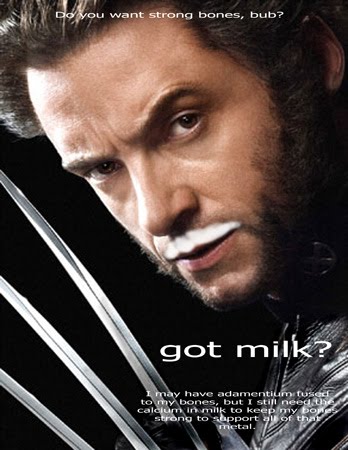 RockStar MD: Wolverine Got Milk Ads