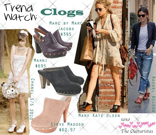 Culturistas: Trend Watch: Clogs