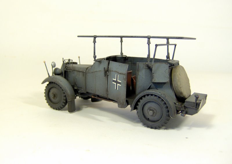 Gulumik Military Models: Kfz 14 Radio Car Adler 1/35 Bronco - Gallery