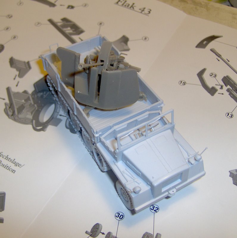 Gulumik Military Models: SWS with Flak 43 1/72 Maco