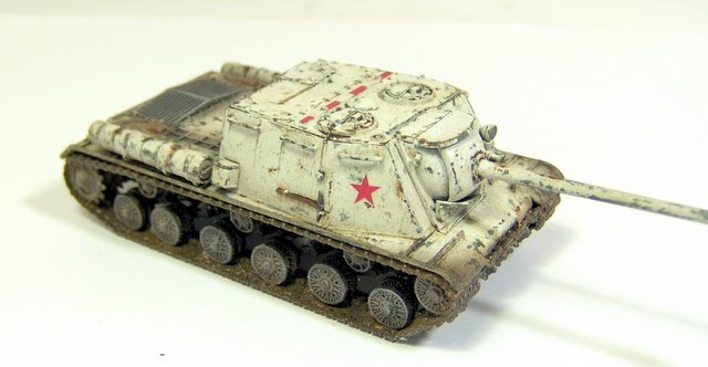 Gulumik Military Models: ISU-122 1/72 - almost finish