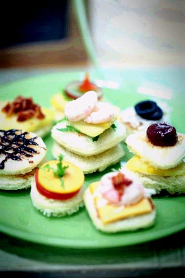 Canapes ; the easiest and prettiest appetizer | ALL THAT FOOD